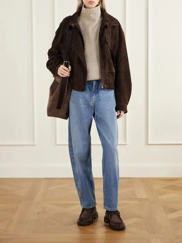 Legres Speed-hook Suede Ankle Boots