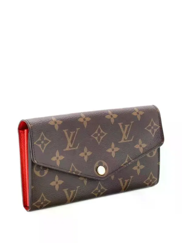 LOUIS VUITTON Sarah Wallet Nm Monogram Canvas Small Wallets