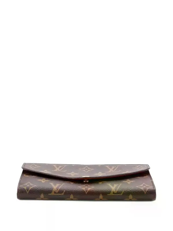 LOUIS VUITTON Sarah Wallet Nm Monogram Canvas Small Wallets