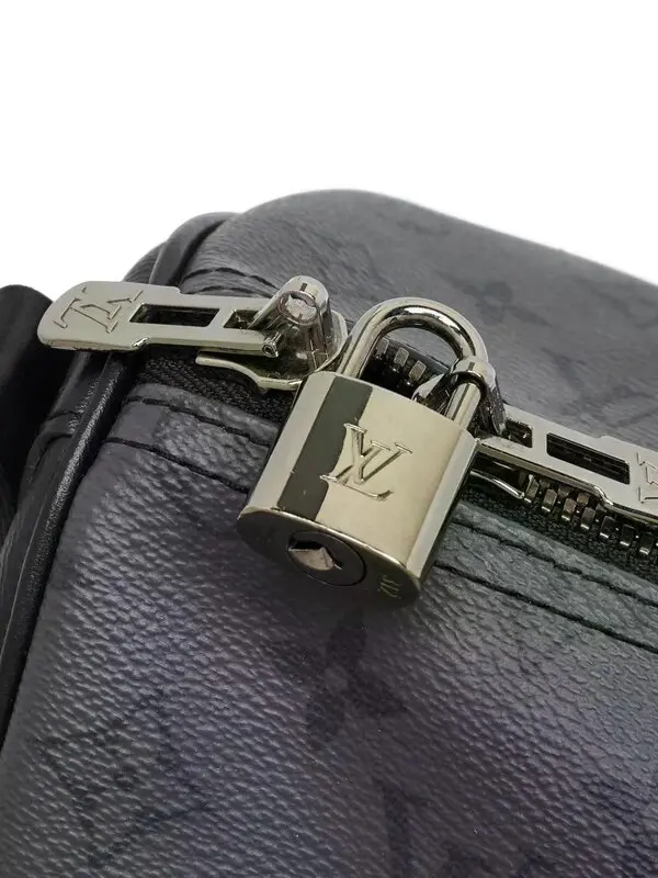 LOUIS VUITTON 50 Keepall Bandoulière Monogram Eclipse Reverse Duffel Bag
