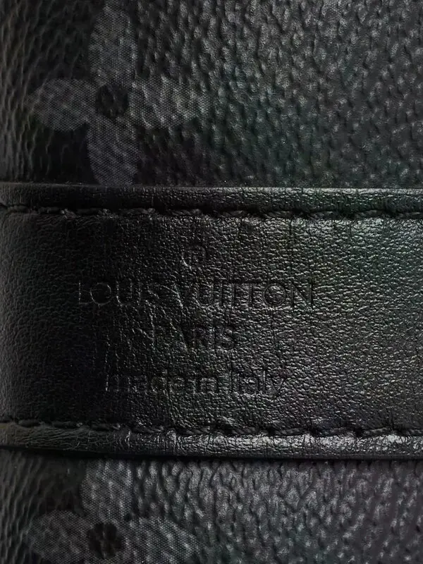 LOUIS VUITTON 50 Keepall Bandoulière Monogram Eclipse Reverse Duffel Bag