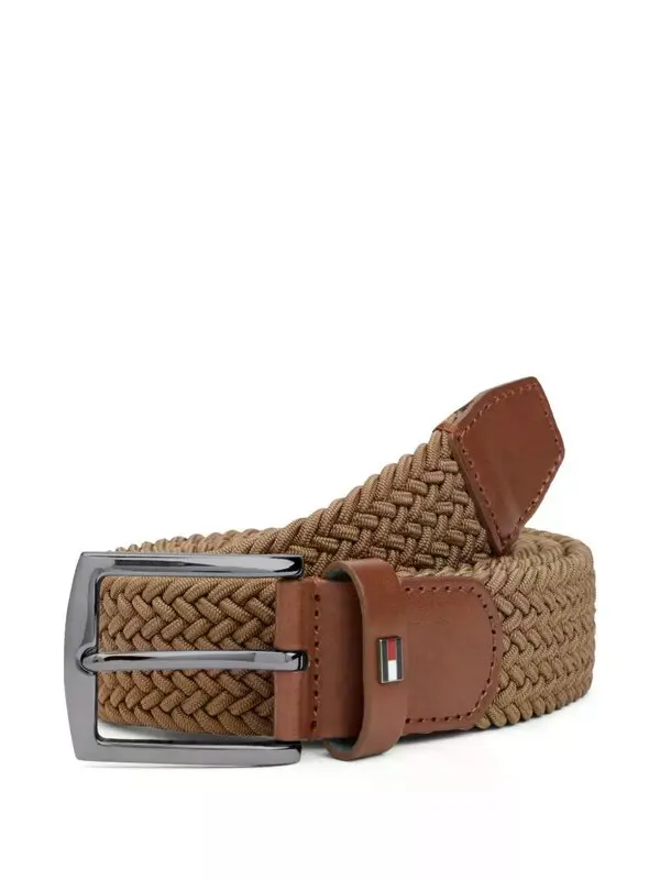 Tommy Hilfiger Woven Denton Belt - Brown