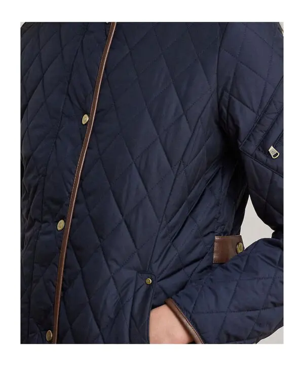 Ralph Lauren Quilted Button-up Jacket