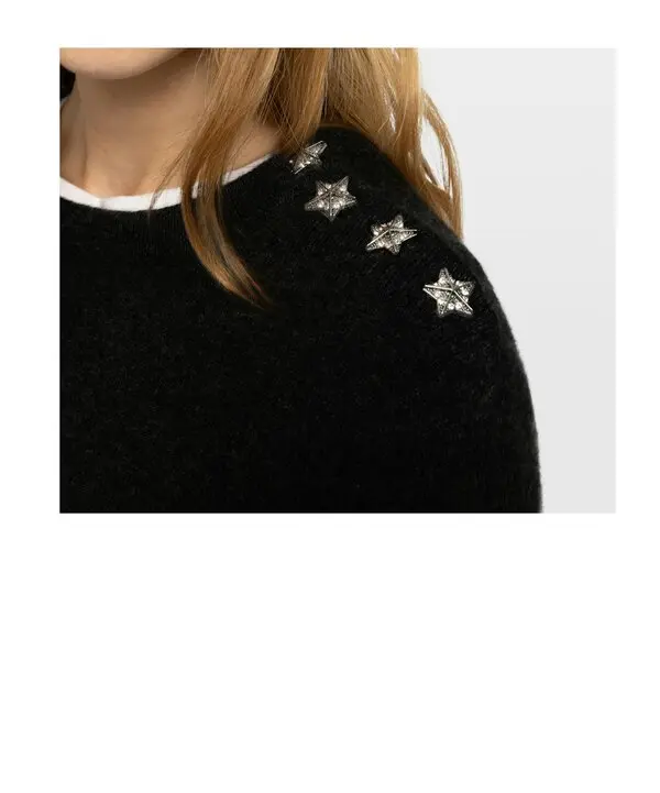 Zadig&Voltaire Voltaire Cara Star-detail Sweater