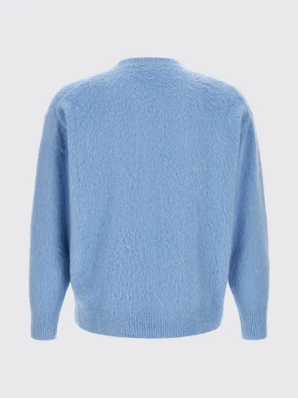 ROBERTO COLLINA Textured Crewneck Knitted Sweater