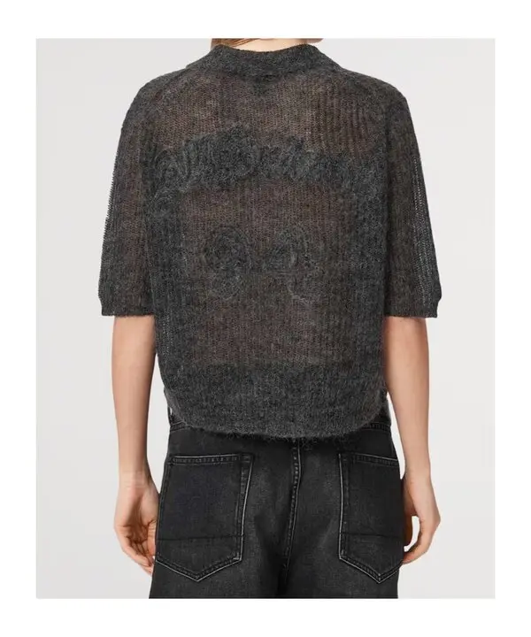 ALLSAINTS Polo Collar Knit Sweater
