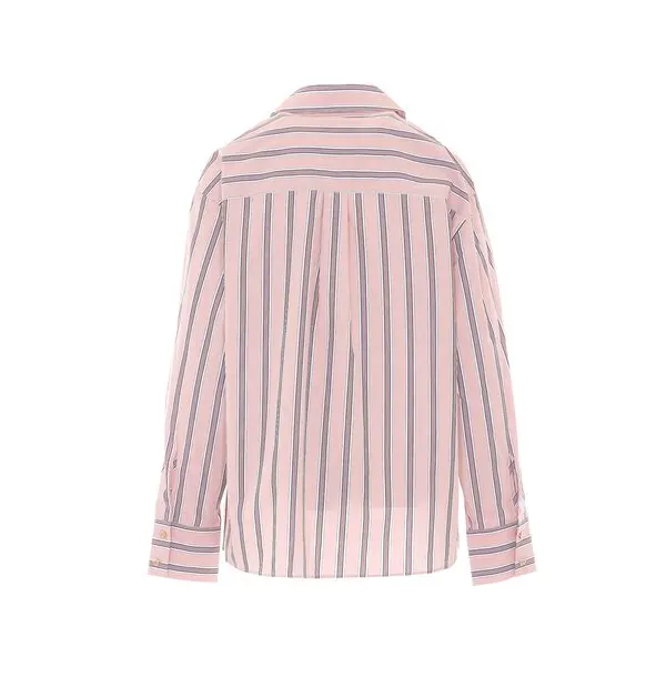 Essentiel Antwerp Kacao Striped Shirt