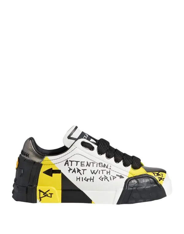 Dolce & Gabbana Sneakers Size Calfskin, Rubber
