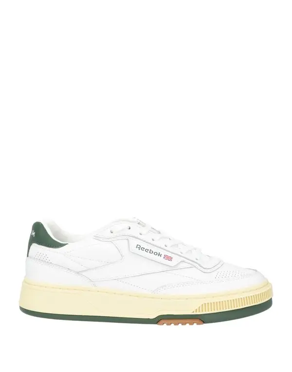 REEBOK Sneakers Size Leather, Textile Fibers