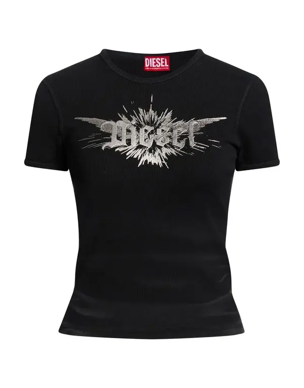 DIESEL® T-shirt Size Cotton, Elastane