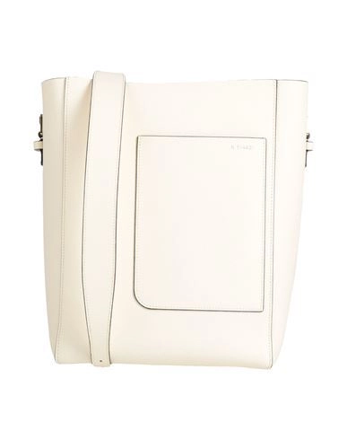 VALEXTRA Shoulder Bag Calfskin - Ivory