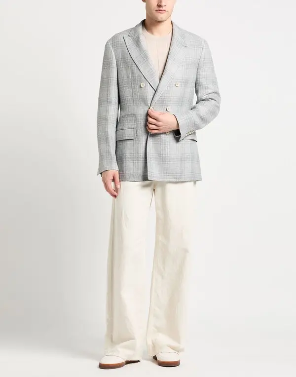 Brunello Cucinelli Blazer Light Size Linen, Wool, Silk