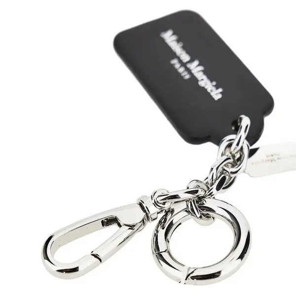 MAISON MARGIELA Leather Tag Key-holder
