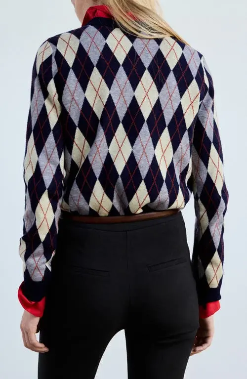 Mango Fine Knit Crewneck Sweater