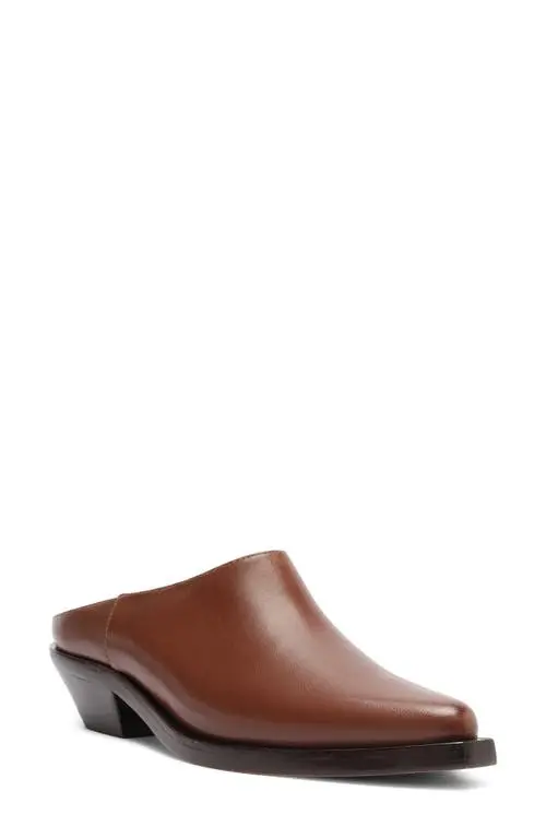 Schutz Taylor Leather Mule