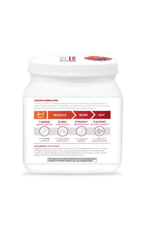YOUTHEORY Muscle Guard Protein Glp-1 Support Powder 17.1 Ounces