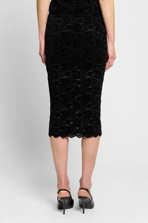 Central Park West Tessa Full Lace Skirt
