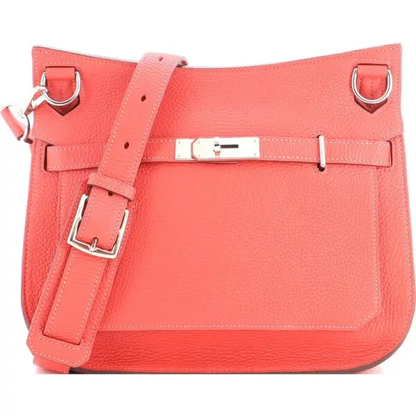 Hermès Jypsiere Bag Clemence 28 - Red