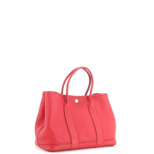 Hermès Garden Party Tote Leather 30 - Red