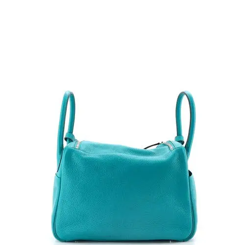 Hermès Lindy Bag Clemence 30 - Blue