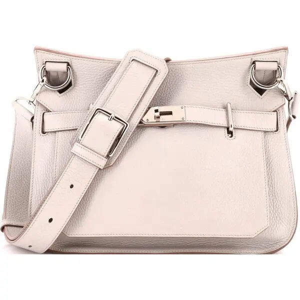 Hermès Jypsiere Bag Clemence 31 - Grey