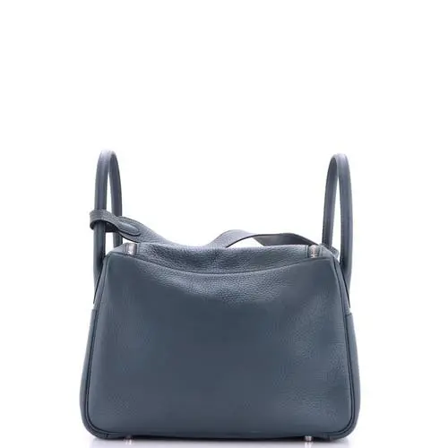 Hermès Lindy Bag Clemence 30 - Blue