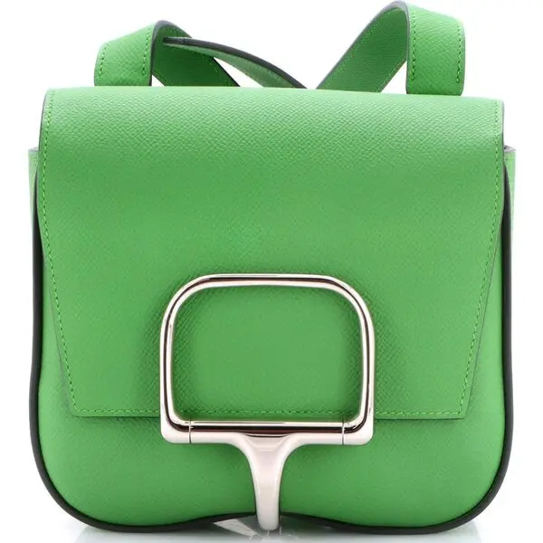 Hermès Della Cavalleria Shoulder Bag Epsom Mini - Green