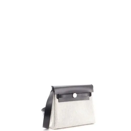 Hermès Herbag Zip Toile And Leather 20