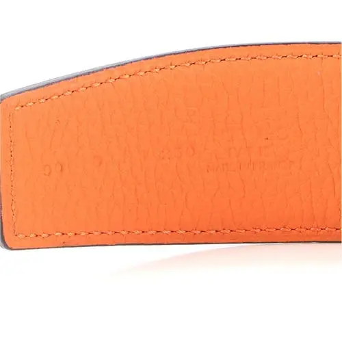Hermès Oscar Reversible Belt Leather Wide