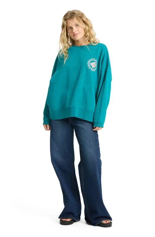 BILLABONG Pinky Keen Palm Graphic Sweatshirt