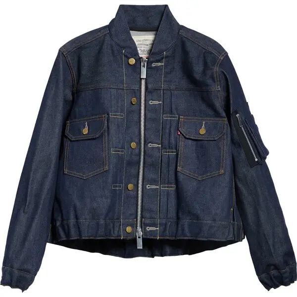 Sacai Denim Bomber Jacket