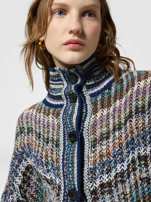 Missoni Oversized Cardigan With Sequin Applications