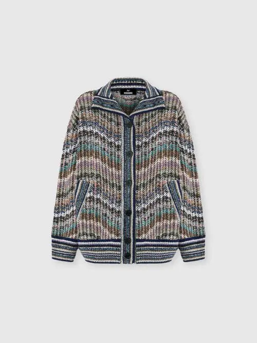 Missoni Oversized Cardigan With Sequin Applications