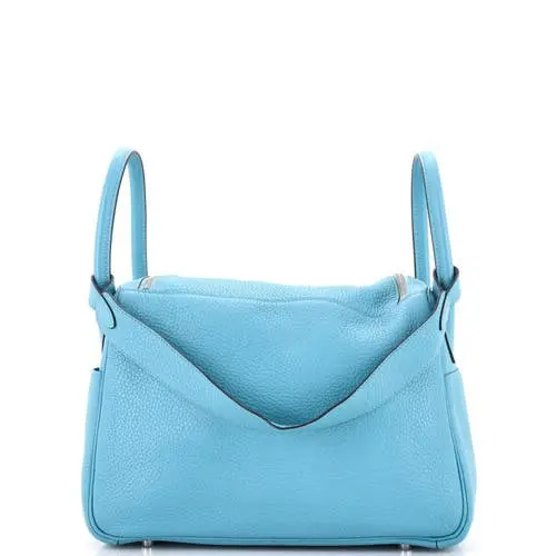 Hermès Lindy Bag Clemence 30 - Blue