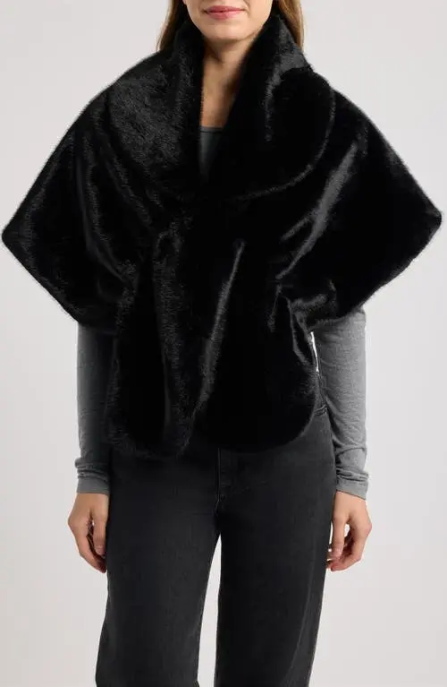 Surell Faux Fur Shawl