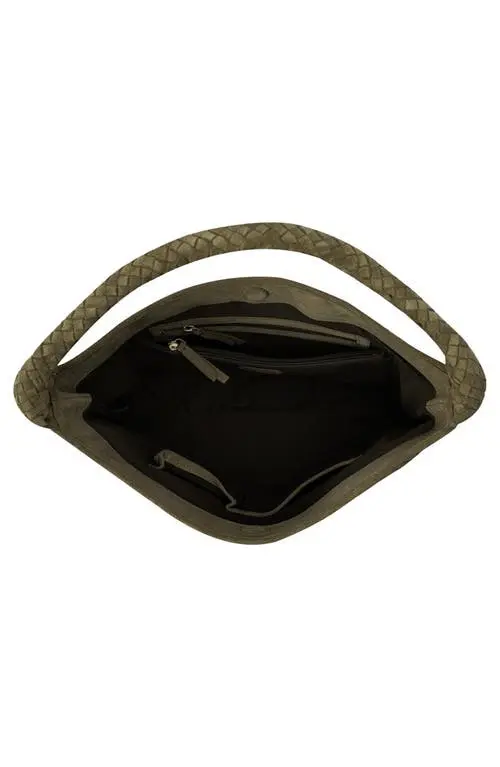 Écotorie San Antonio Woven Suede Hobo Bag
