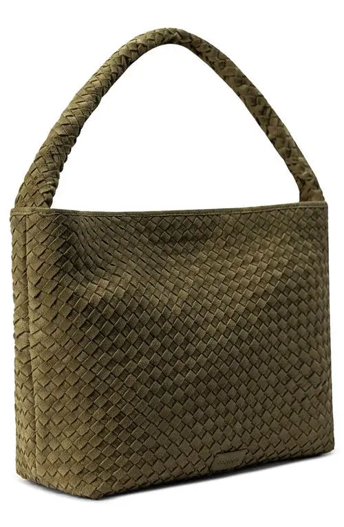 Écotorie San Antonio Woven Suede Hobo Bag