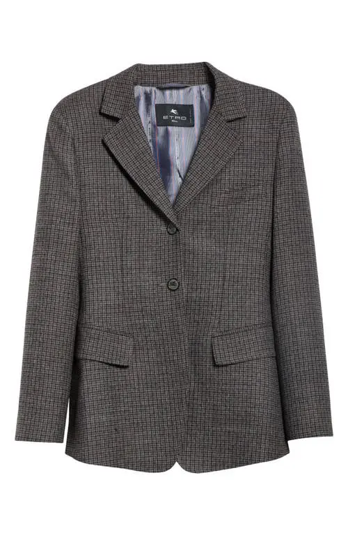 Etro Wool Two Button Jacket