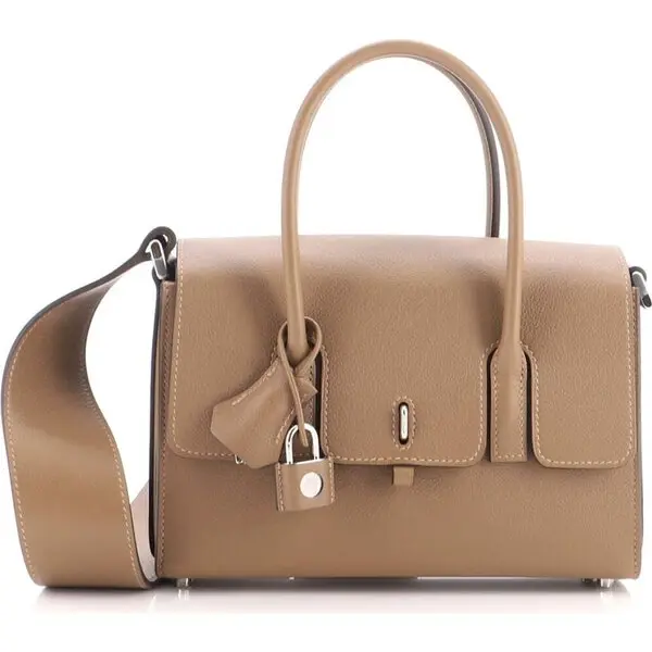 Hermès Drag 2 Bag Evercolor 22 - Beige