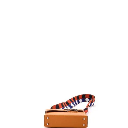 Hermès Verrou Bag Chevre Mysore And Canvas Mini