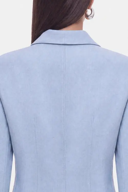 NOCTURNE Textured Cotton Blend Jacket