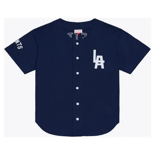 Mitchell & Ness Mookie Betts Los Angeles Giants Batting Practice Jersey - Navy