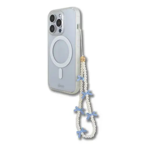 Sonix Beaded Phone Charm - Blue Bows