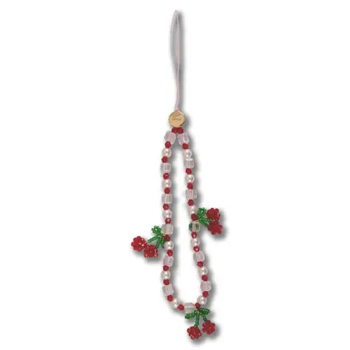 Sonix Beaded Phone Charm - Cherries