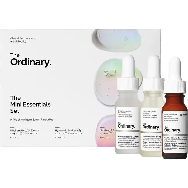 THE ORDINARY The Mini Essentials 3-piece Set $17 Value - No Color