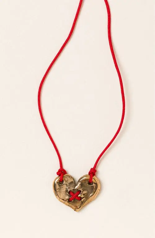 UNCOMMON GOODS Mended Heart Necklace