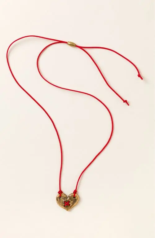 UNCOMMON GOODS Mended Heart Necklace