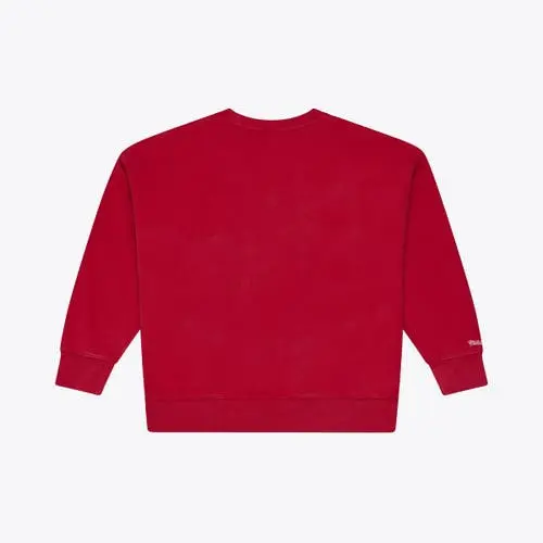 Mitchell & Ness Kansas City Chiefs Core Essentials Micro Logo Fleece Sweatshirt