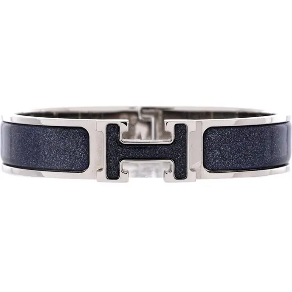 Hermès Clic Clac H Bracelet Glitter Enamel Narrow