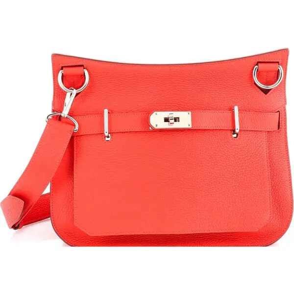 Hermès Jypsiere Bag Clemence 31 - Red